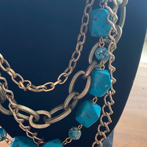 Rachel Reinhardt | Jewelry | Rachel Reinhardt Turquoise Layered ...